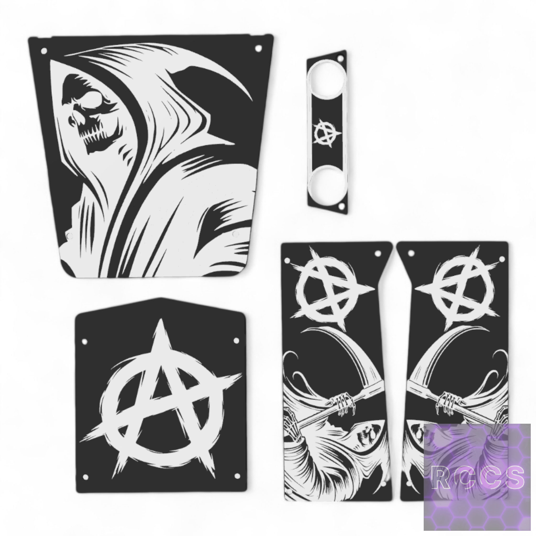 (Limited Edition) Axial Capra Reaper Body Panels - Halloween Special ...